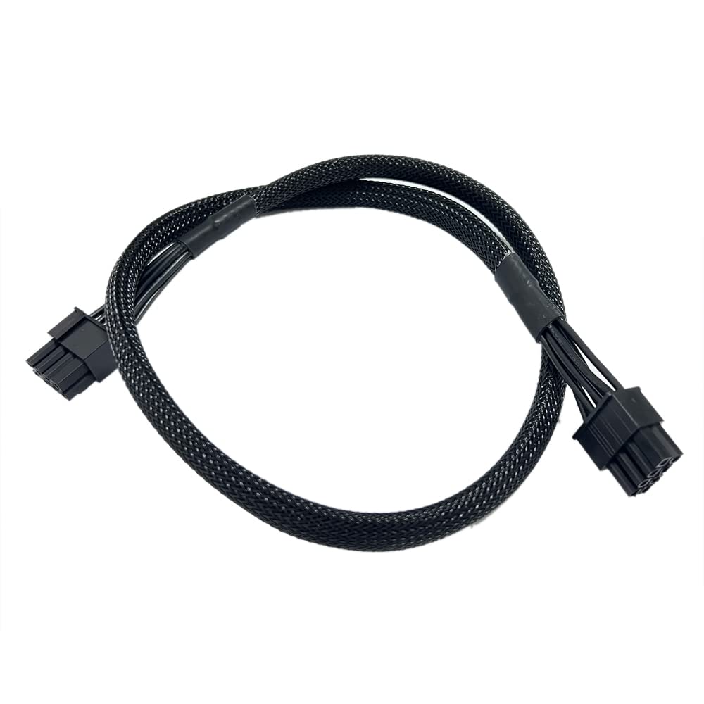 Zahara 8 (PIN) to 8 (pin) PCIE VGA Power Supply Cable Flex 18AWG Replacement for EVGA Supernova 550-1300 G2 G3 G5 750 B2 B3 P2 T2 / 8 (pin) pcie Cable evga Power Supply Cables
