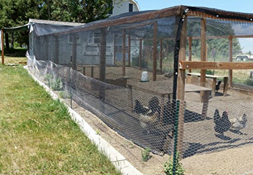 Agfabric 40% Shade Cloth with Grommets for Garden Patio, Black (6x12ft)