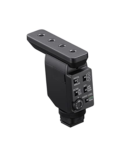 Digital MI Shoe Shotgun Microphone with Beamforming Technology for Three switchable directivities - ECM-B10, XLR