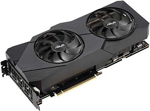 ASUS GeForce RTX 2080 SUPER Overclocked 8G GDDR6 Dual-Fan EVO Edition VR Ready HDMI DisplayPort 1.4 Graphics Card (DUAL-RTX2080S-O8G-EVO) (Renewed)