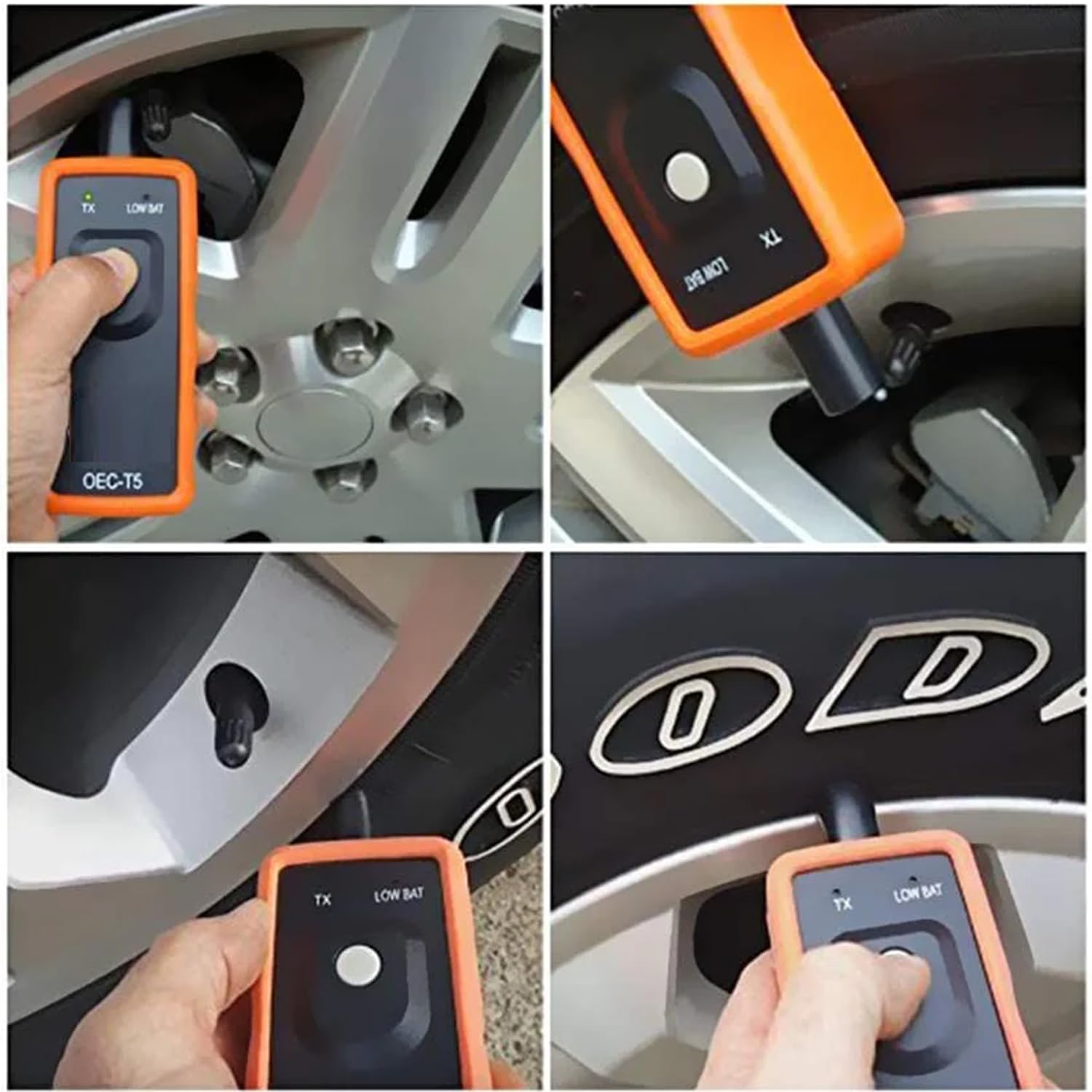 TPMS Relearn Tool for GM Tire Sensor, Automotive Tire Pressure Monitor Sensor Activation Reset Tool EL-50448 OEC T5, System Programming Training for Most GM Series Vehicles, Car Accessories.