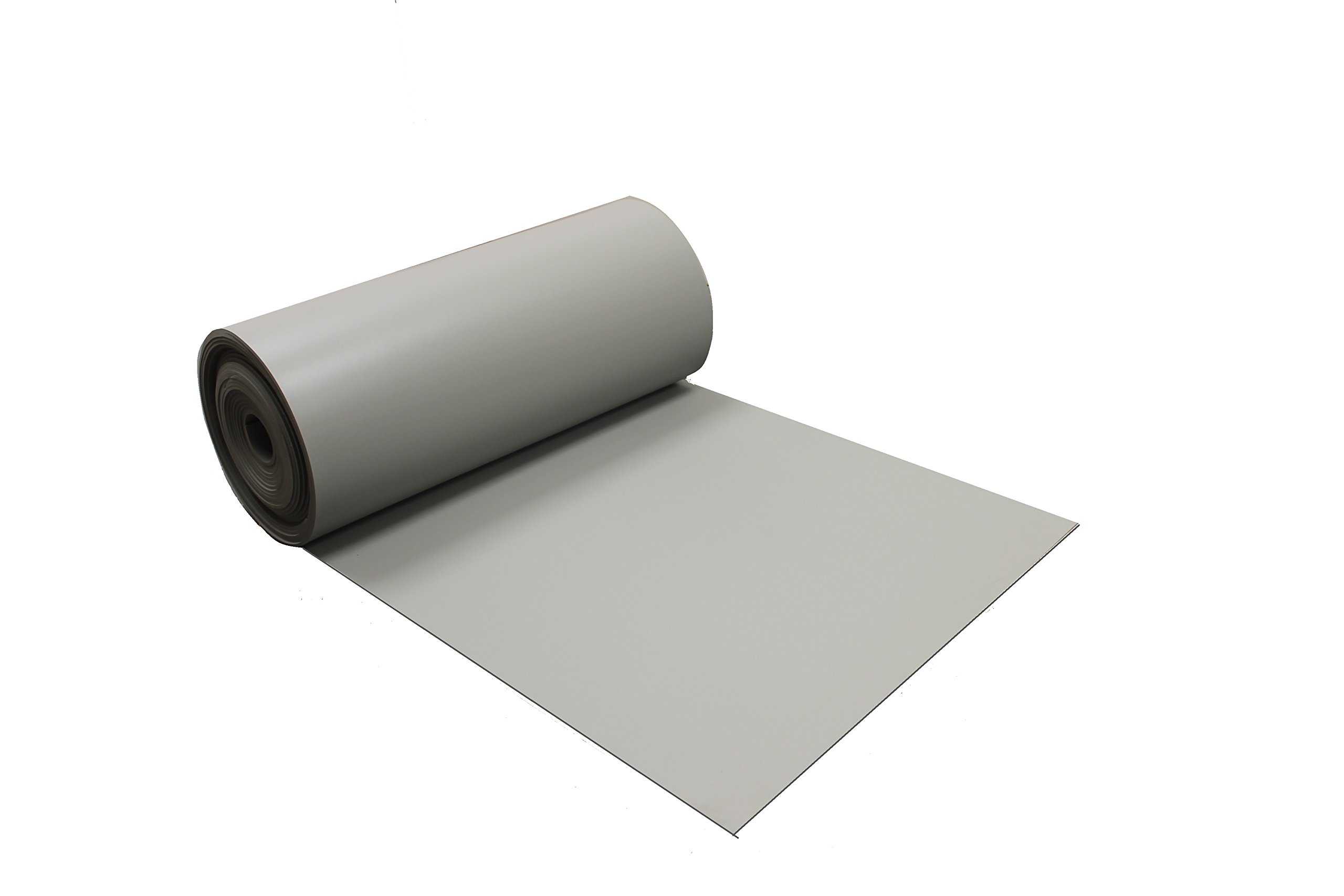 Three Layer Dissipative Vinyl Anti-Static ESD Mat -30" X 48" (2.5'x 4') - 0.125" Thick- with Dual Point and Wrist Strap-Gray