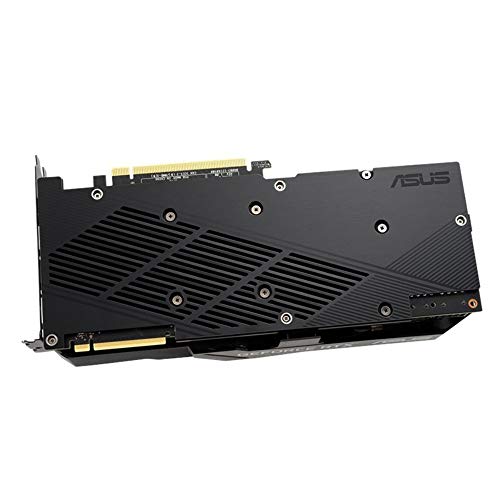 ASUS GeForce RTX 2080 SUPER Overclocked 8G GDDR6 Dual-Fan EVO Edition VR Ready HDMI DisplayPort 1.4 Graphics Card (DUAL-RTX2080S-O8G-EVO)