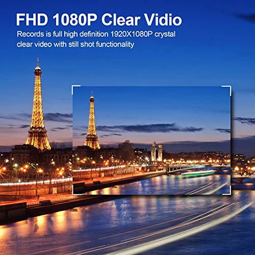 CHSMONB Hidden Camera, 1080P HD Nanny Cam Spy Camera Wireless Mini Video Recorder for Indoor Home Security Monitoring Motion Detection(No WiFi)
