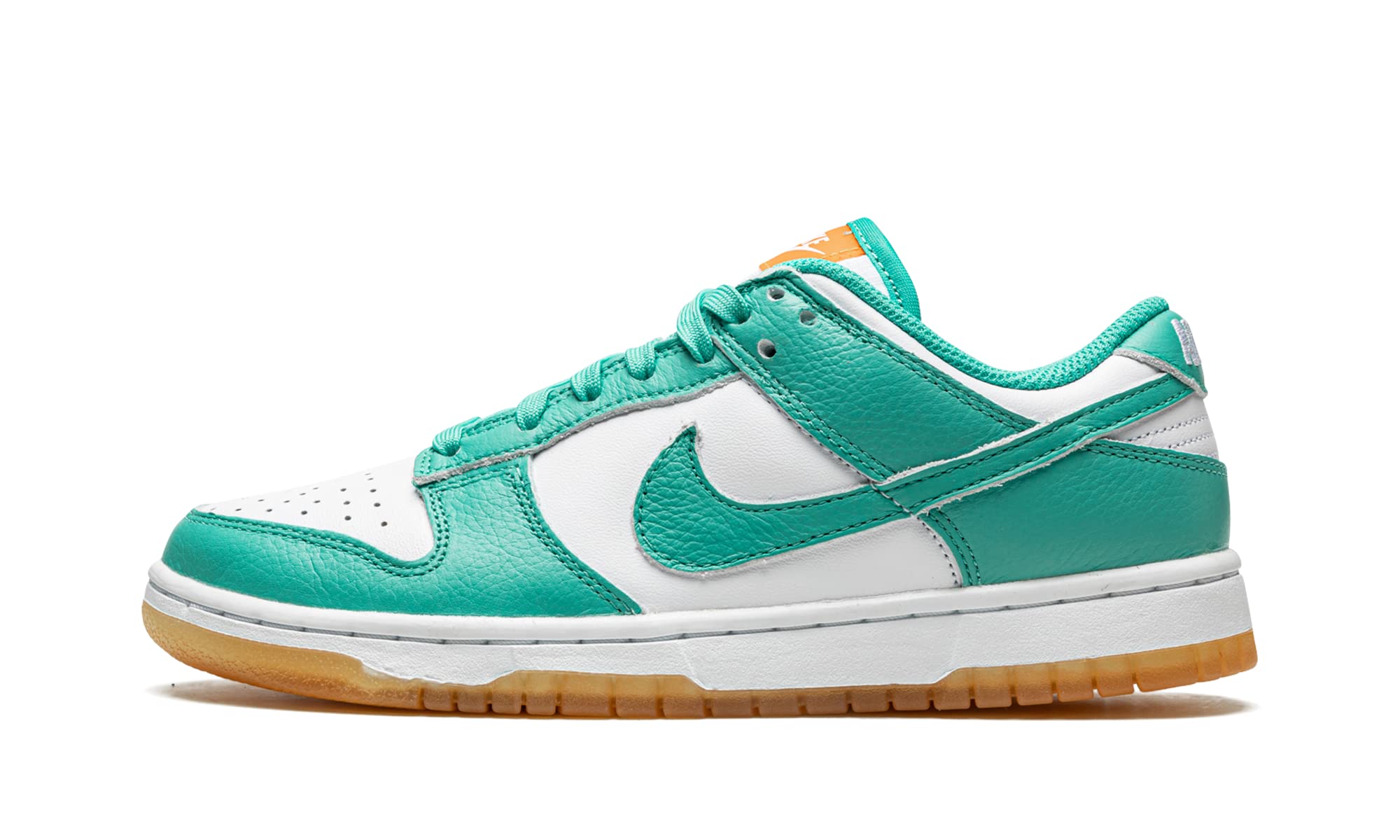 Nike Womens W Dunk Low DV2190 100 - Size 9W, White/Turquoise-orange, 9