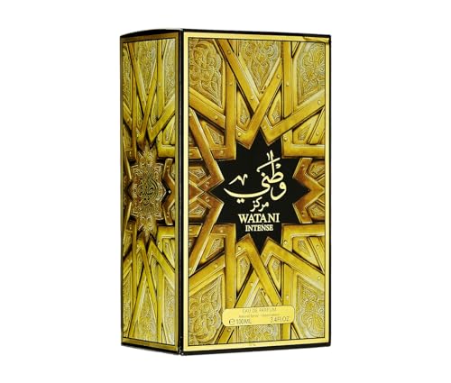 Al Wataniah Perfume For Unisex, Watni Intense Gold