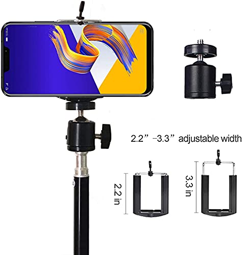 Projector Tripod Stand, 18" to 39" Portable Tripod Mount Floor Stand, Folding Floor Tripod Stand, Outdoor Stand for Projector,Camera, Webcam (Withstand 3 pounds 1.5kgs)