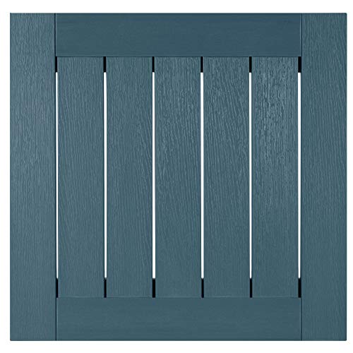 highwood Weatherly 2 Garden Chairs with 1 Square Side Table, 3-Piece Set, Nantucket Blue