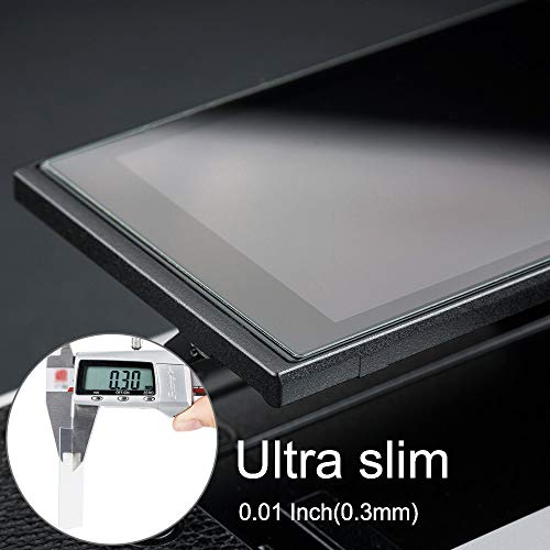 2 Pack Camera Screen Protector for Fujifilm X100V X-T4 X-E4 Camera, Ultra-Thin Anti-Fingerprint Anti-Scratch 9H Hardness 2.5D Rounded Edges Tempered Glass Protector
