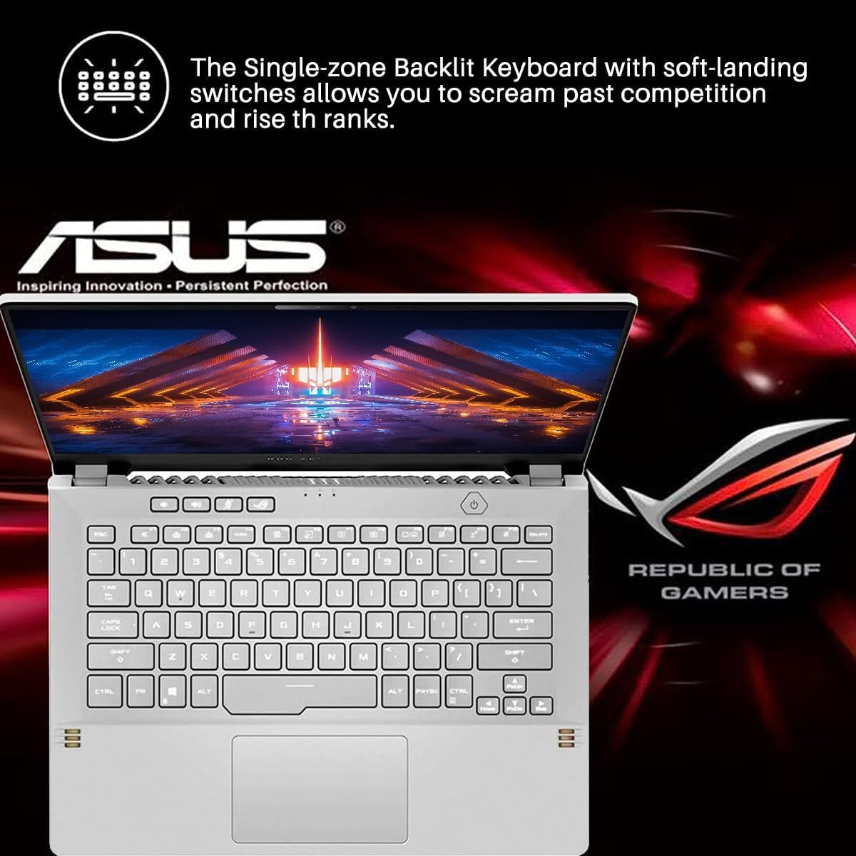 asus ROG Zephyrus Gaming Laptop, 14" FHD 144HZ Display, AMD Ryzen 7 5800HS(Up to 4.4 GHz), NVIDIA GeForce RTX 3060 Graphics, 16GB RAM, 1TB SSD, Bluetooth, WiFi 6, Windows 11 Home
