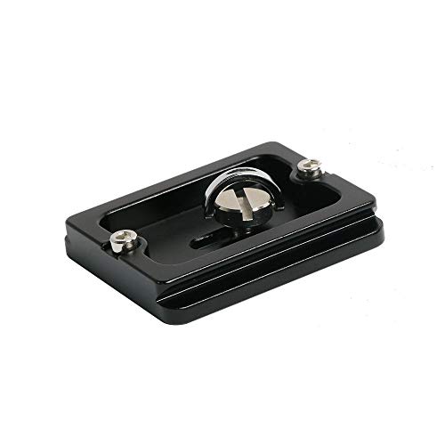 Harwerrel 50mm Quick Release Plate Fits Arca-Swiss Standard for Camera Tripod Ballhead (Pack of 2)