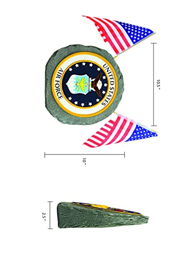 Red Carpet Studios 35182 Military Garden Stone, Multicolor
