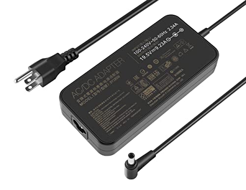 180W AC Charger Compatible with Asus A20-180P1A TUF FX566IV FX506IH FX506II FX506IU FX506IV FA706 FA706IU TUF706 FX766IU TUF766 ROG Zephyrus G14 GA401QE GA401QM Laptop Power Supply Cord