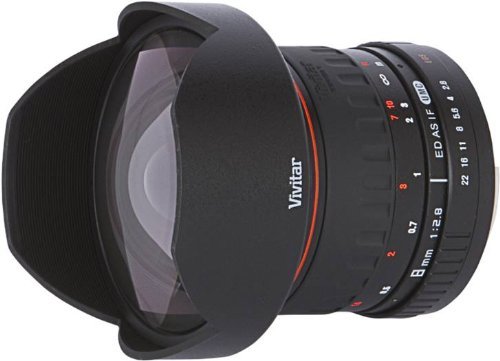 Vivitar 8mm f/3.5 Fisheye Lens (for Canon EOS Cameras)