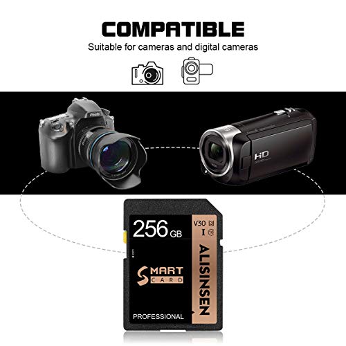 256GB SD Cards Memory Card 512GB High Speed Class 10 Secure Digital Cards for Body Camera ,Tablets and Drones
