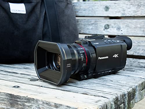 Panasonic HC-X1500 4K Professional Camcorder with 24x Optical Zoom, WiFi HD Live Streaming W/Soft Case + Sandisk Extreme Pro 64GB Card + Clean and Care Set + More - Starter Bundle