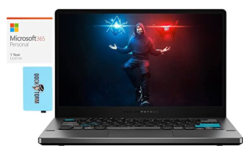 ASUS ROG Zephyrus G14 AW SE Gaming & Entertainment Laptop (AMD Ryzen 9 5900HS 8-Core, 24GB RAM, 1TB PCIe SSD, GeForce RTX 3050 Ti, 14.0" 120Hz Win 10 Pro) with MS 365 Personal, Hub