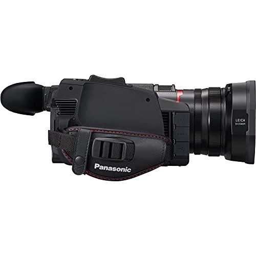 Panasonic HC-X1500 4K Professional Camcorder with 24x Optical Zoom, WiFi HD Live Streaming W/Soft Case + Sandisk Extreme Pro 64GB Card + Clean and Care Set + More - Starter Bundle