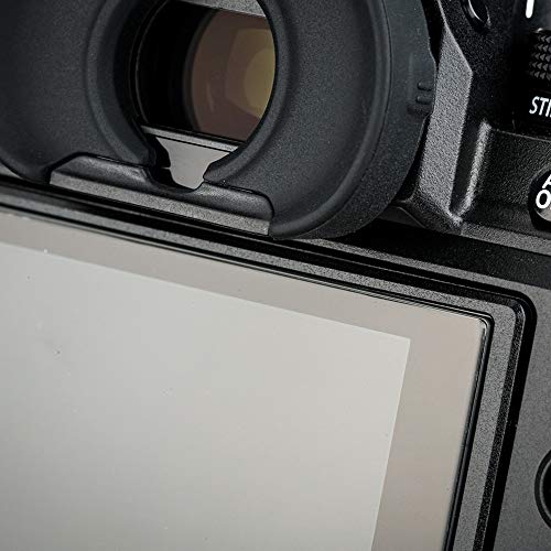 JJC Anti-Scratch Tempered Glass Camera Screen Protector Cover for Fujifilm X100V X-T4 XT4 X-E4 XE4 Digital Camera Screen Protection