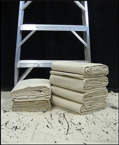 Simpli-Magic 79052 Heavy Duty Multi Purpose Canvas Drop Cloth, 6X9-Foot, Natural