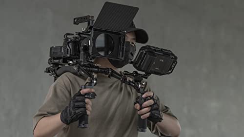Tilta Lightweight Shoulder Rig | Compatible with DSLR, Mirrorless and Compact Cinema Cameras | TA-LSR-B
