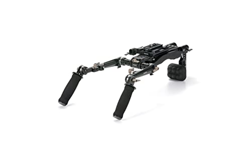 Tilta Lightweight Shoulder Rig | Compatible with DSLR, Mirrorless and Compact Cinema Cameras | TA-LSR-B