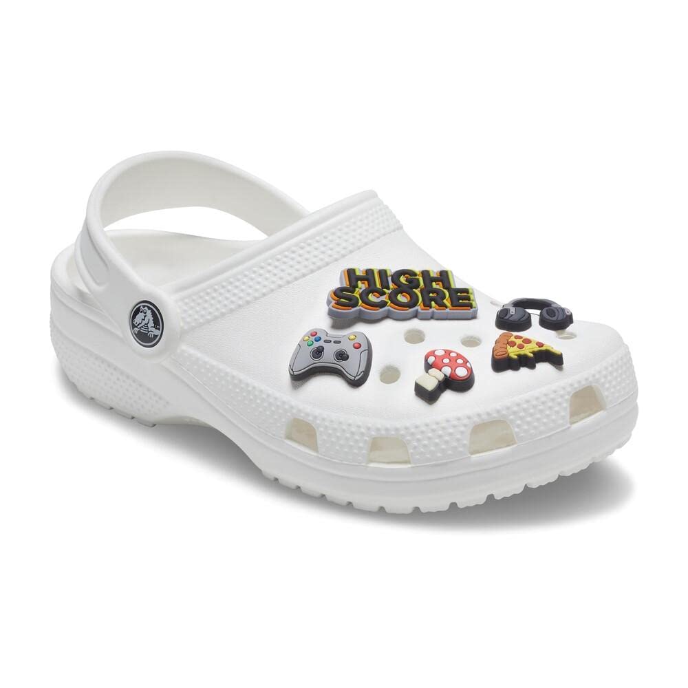 Crocs unisex adult Jibbitz 5-pack Video Gamer | Jibbitz for Crocs Shoe Charms, Og Gamer, Small US