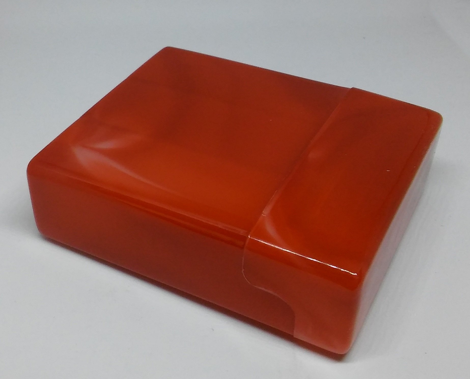 KSI Red King Size Flip-To-Open 27 Count Cigarette Case