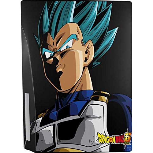 Skinit Decal Gaming Skin Compatible with PS5 Bundle - Officially Licensed Dragon Ball Super Vegeta Design