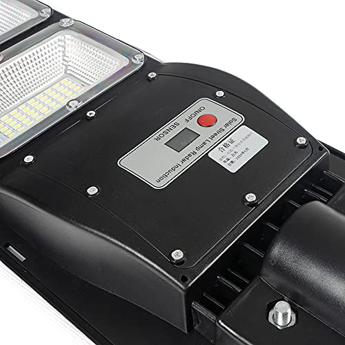 G-PLUS 90W Solar Street Lights Outdoor,Commercial IP67 PIR Sensor Lamp,Dusk to Dawn Solar Security LED Flood Light for Square,Yard, Garden,Street