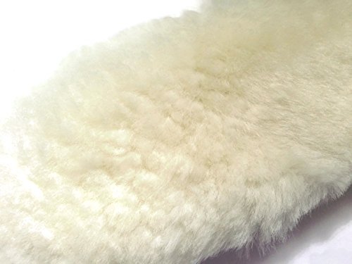 WARMIE Australian Sheepskin Super Thick Premium Shoe Insoles | Durable & Extra Fluffy (Kids US Size 12)