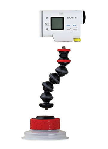 JOBY Suction Cup with GorillaPod Arm for GoPro HERO6 Black, GoPro HERO5 Black, GoPro HERO5 Session, Contour and Sony Action Cam