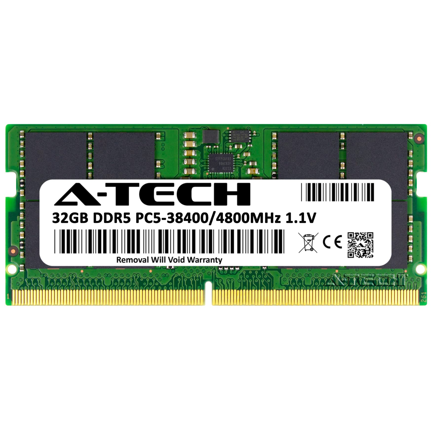 A-Tech 32GB RAM Compatible for ASUS ROG Zephyrus G14 GA402RK-L8133W Gaming Laptop | DDR5 4800MHz PC5-38400 SODIMM 2Rx8 1.1V 262-Pin Non-ECC SO-DIMM Memory Upgrade