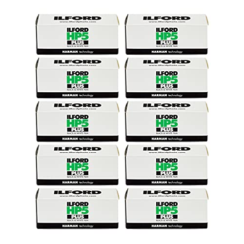 10 Rolls Ilford HP5 400 120 Film