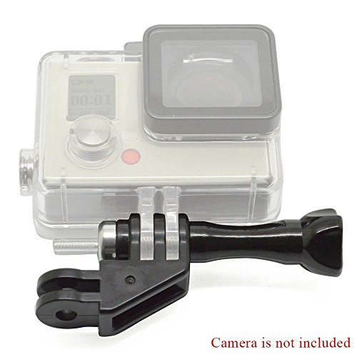 Williamcr 90 Degree Direction Adapter Elbow Mount with Thumb Screw for GoPro 11/10/9/8/7/6/5 Black,Session 5/4 Action Cameras