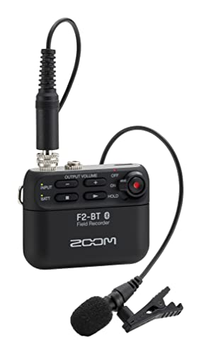Zoom Digital Multitrack Recorder (F2-BT) & SanDisk 64GB Extreme microSDXC UHS-I Memory Card with Adapter - Up to 160MB/s, C10, U3, V30, 4K, A2, Micro SD - SDSQXA2-064G-GN6MA