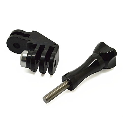 Williamcr 90 Degree Direction Adapter Elbow Mount with Thumb Screw for GoPro 11/10/9/8/7/6/5 Black,Session 5/4 Action Cameras