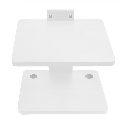 Siondoux Floating Entertainment Shelf - Wooden DVD & TV Shelf for Wall, Perfect for Projector, PS5, DVD Player, Game Console, Cable Box