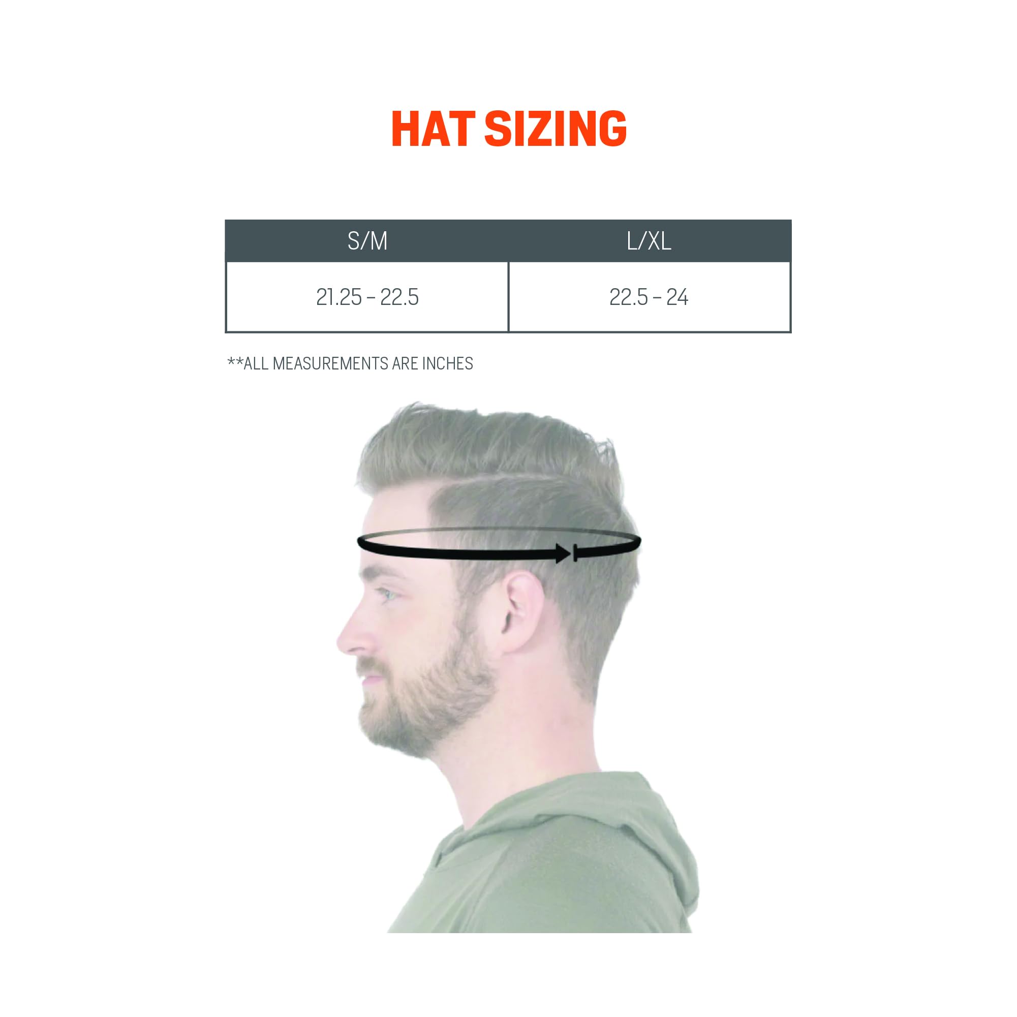 First Lite Brimmed Merino Beanie - Warm Hunting Hat - Hunters Orange - Large