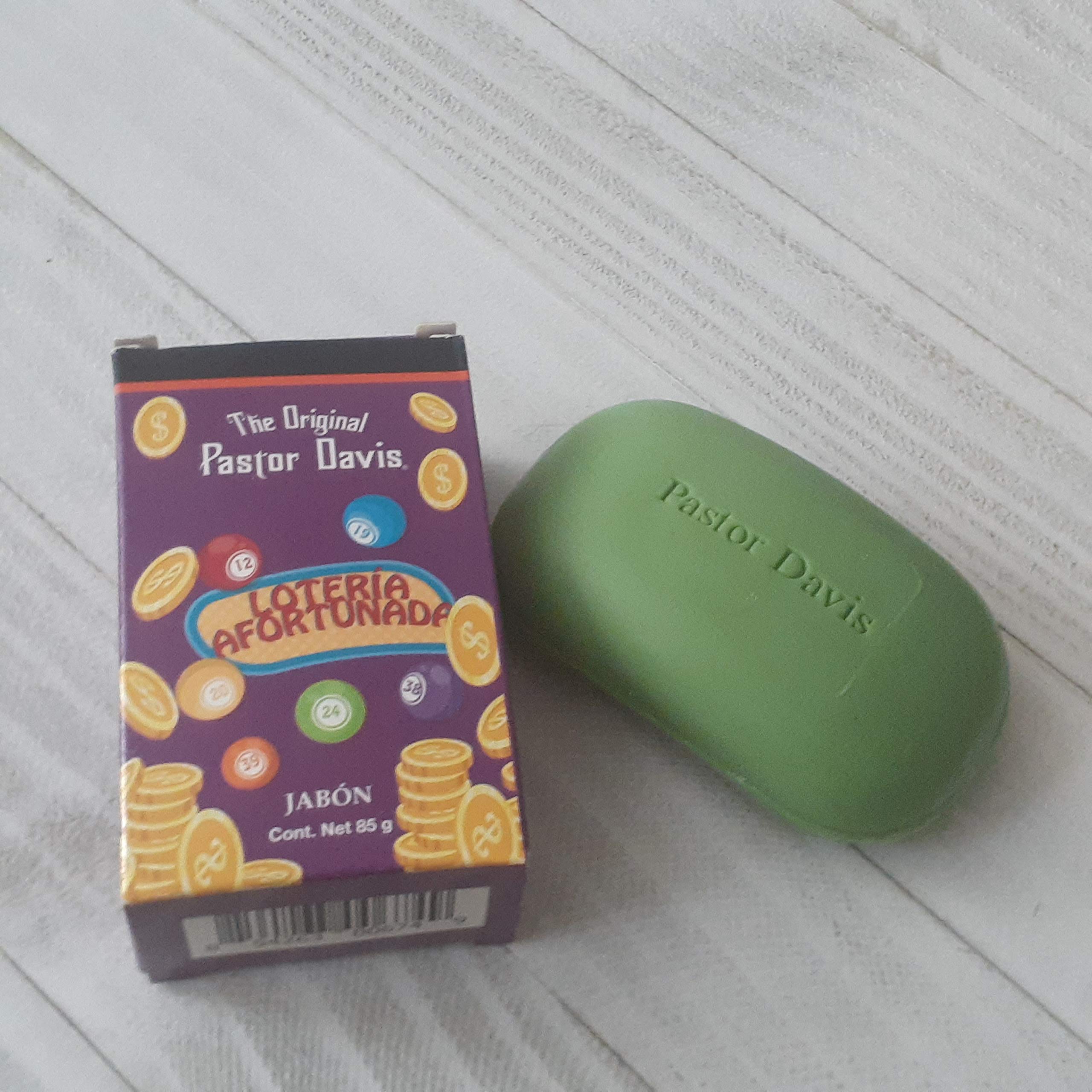 Lucky Lottery Soap Pastor Davis Original| Jabon Loteria Adortunada para la Suerte