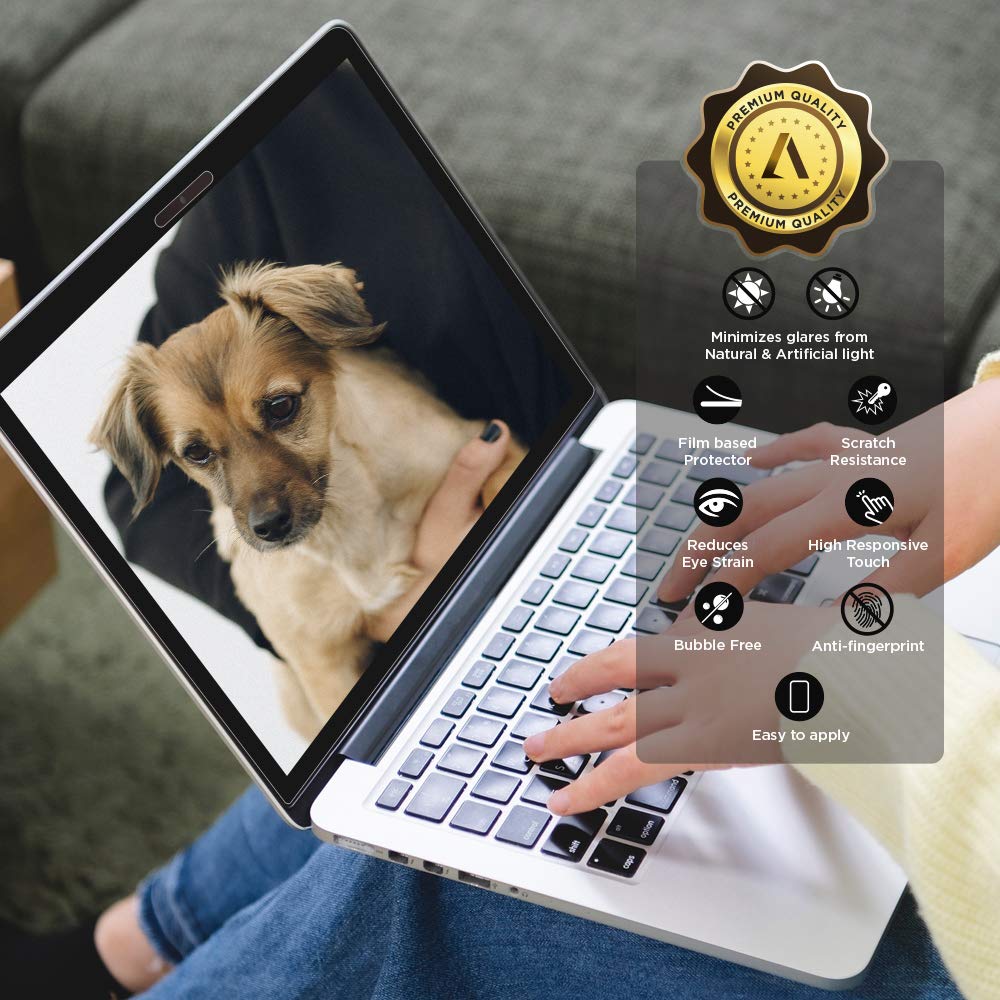 Artemis Shields Matte Anti Glare Premium Screen Protector for ASUS ROG Zephyrus 14 Inch FHD 144Hz Gaming Laptop - GA401QM-G14.R73060 2 Pack