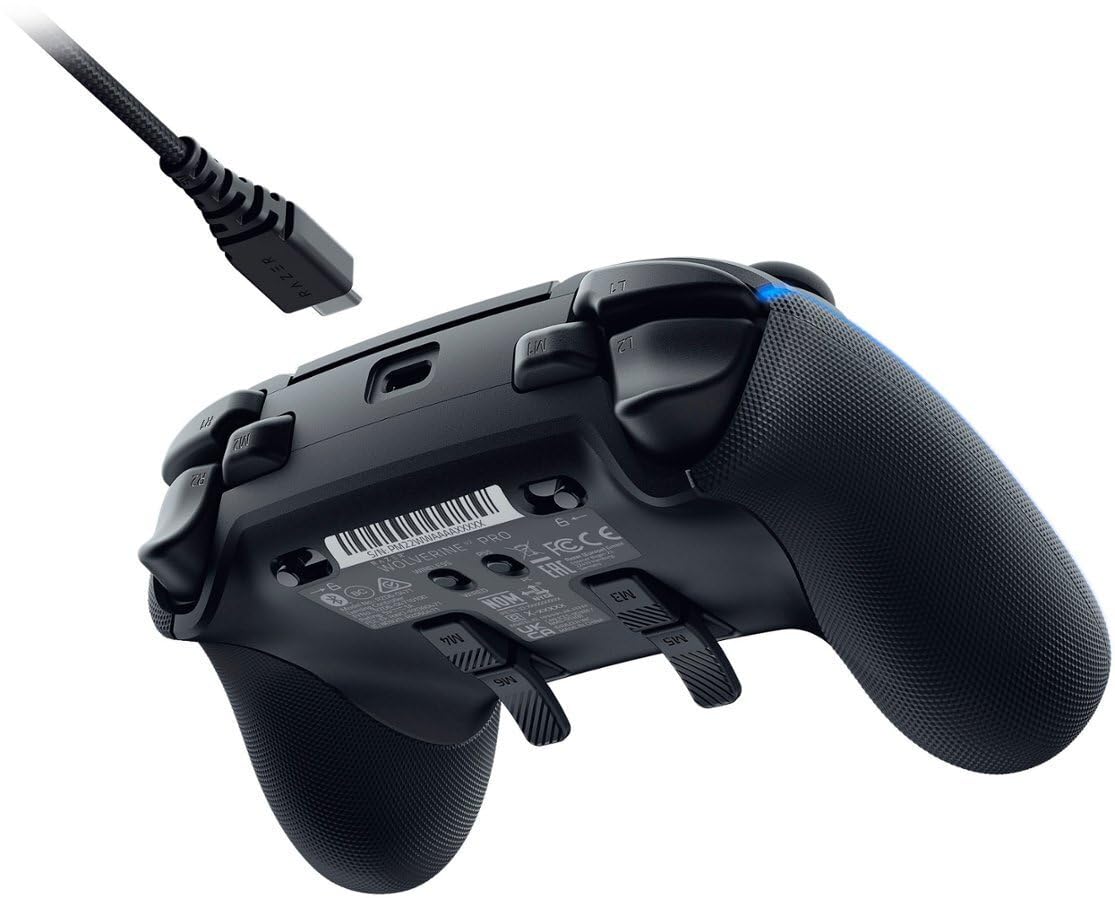 Razer Wolverine V2 Pro Wireless Gaming Controller with Hyperspeed Connection, Mecha-Tactile Action Buttons, and 8-Way Microswitch D-Pad (Renewed, Black)