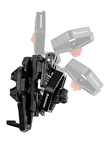 Celestron - NexGO 2-Axis Universal Smartphone Adapter - Digiscoping Smartphone Adapter - Capture Images and Video Through Your Telescope or Spotting Scope