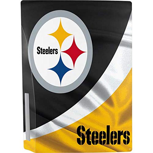Skinit Decal Gaming Skin Compatible with PS5 Console - Officially Licensed NFL Pittsburgh Steelers Design