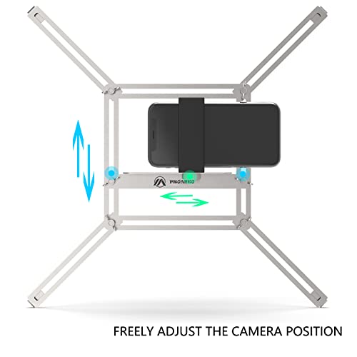 Action Camera Fence Mount Metal Camera Fence Mount for GoPro iPhone, Mevo Start, Phones, to a Chain Link Fence for Recording Baseball/Softball (Mini)