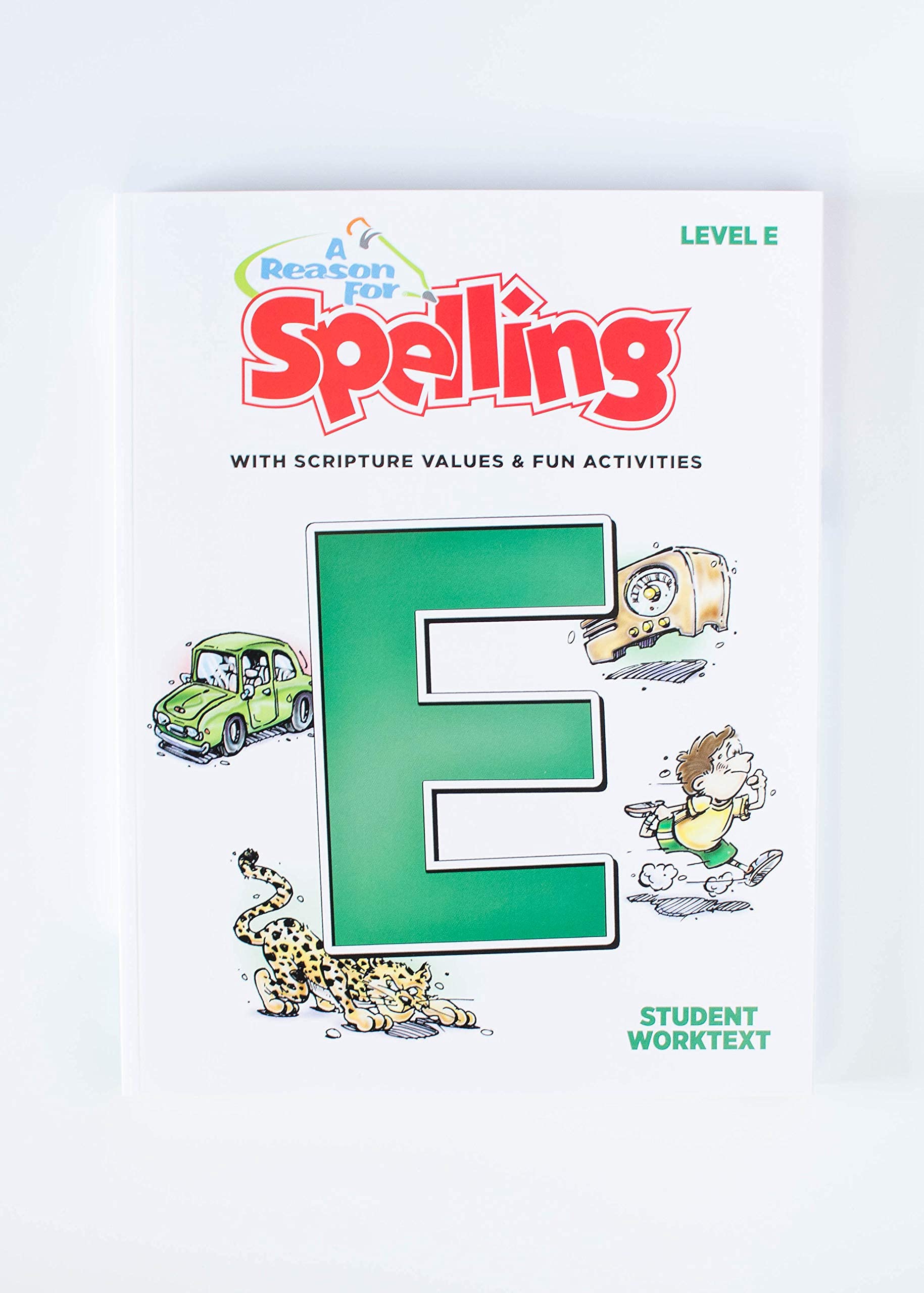 5th Grade Spelling Student Workbook Level E by A Reason For - Fifth Graders Practice Workbooks for Words, Vocabulary & Comprehension Skills - Kids Help Books for Homeschool, Classroom, & Home