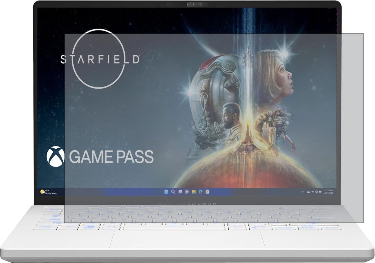 PcProfessional Screen Protector (Set of 2) Comptaible with ASUS ROG Zephyrus G14 14” Gaming Laptop GA402 Anti Glare Anti Scratch