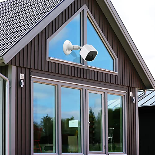 3PACK Screwless Wall Mount Bracket for Blink Outdoor & Indoor Camera Blink XT2,360 Degree Adjustable Strong Adhesive Mount,2 Ways Installation VHB Stick On or Screws, No Tools Needed, No Drilling