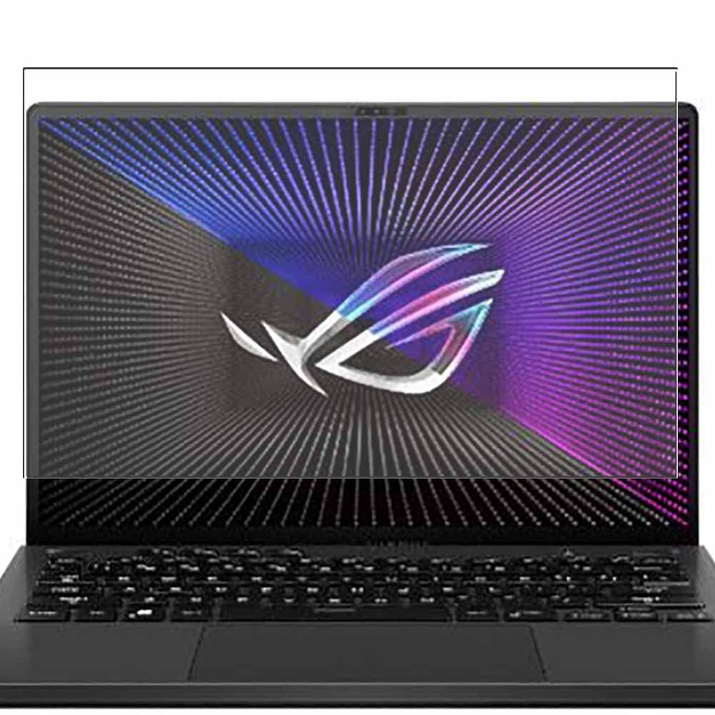 Puccy Tempered Glass Screen Protector Film, compatible with ASUS ROG Zephyrus G14 GA402 GA402XV GA402NJ 14" Laptop (Active Area Cover Only) Protective Protectors Guard