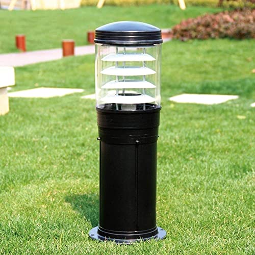 MODEBHD European Simplicity LED Acrylic Column Lamp Outdoor Waterproof Table Lamp E27 Decoration Courtyard Door Light Fence Door Villa Balcony Garden Street Light Post Light Bollard Lamp Floor Lamps